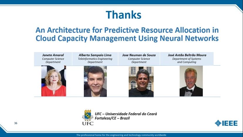 Apresentação do artigo “An Architecture for Predictive Resource ...